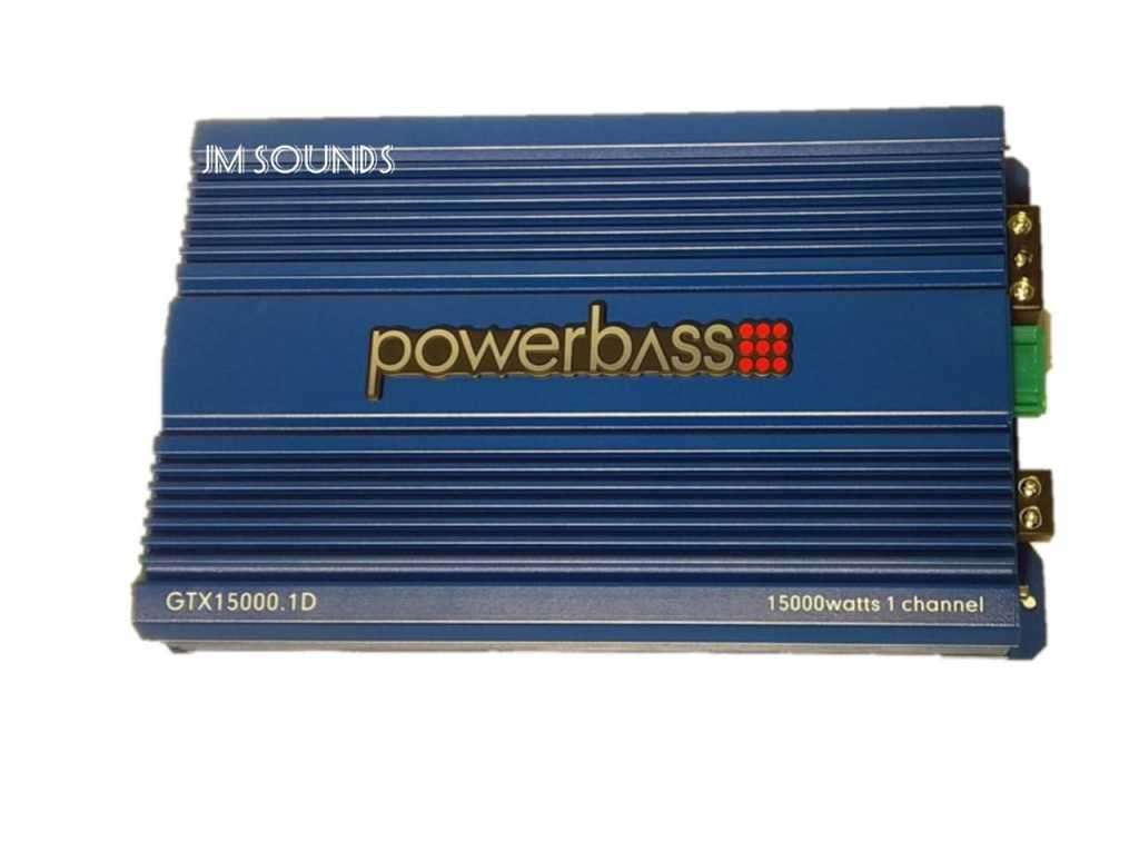 Amplifiers & Equalizers - POWERBASS GTX15000.1D 15000W MONOBLOCK AMPLIFIER was listed for 1,150. ...